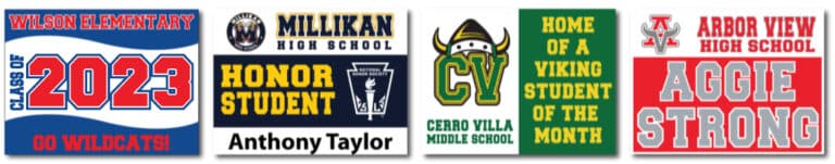 Custom Spirit School Yard Signs | Kustom Imprints